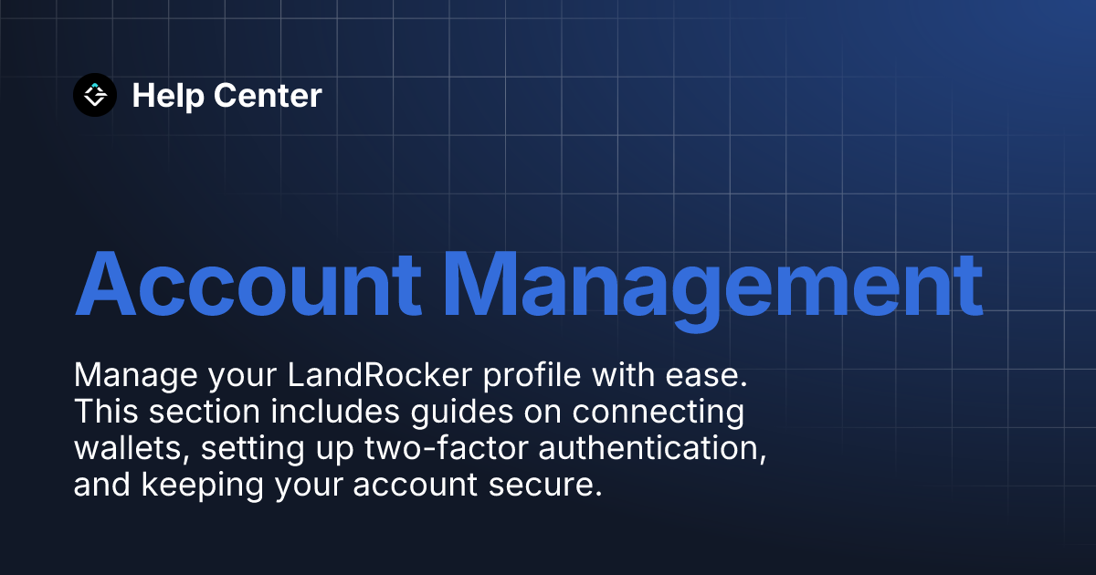 Account Management | Help Center